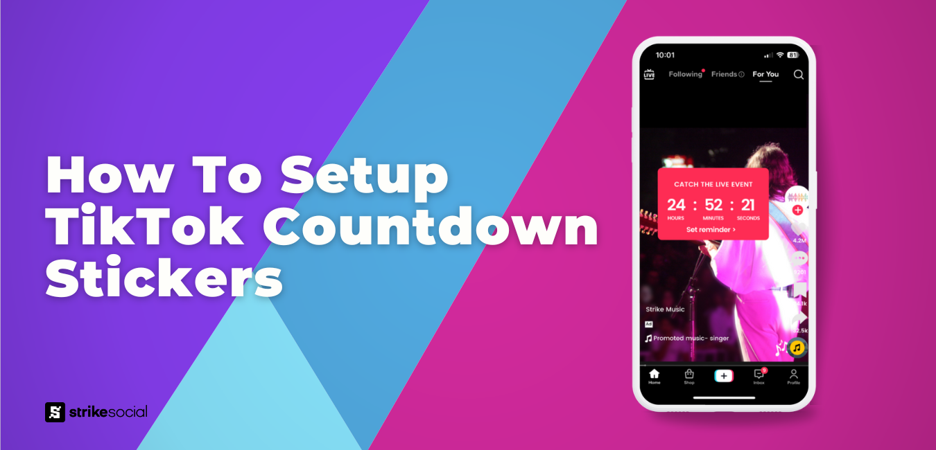 Free Guide - TikTok Countdown Stickers - Strike Social