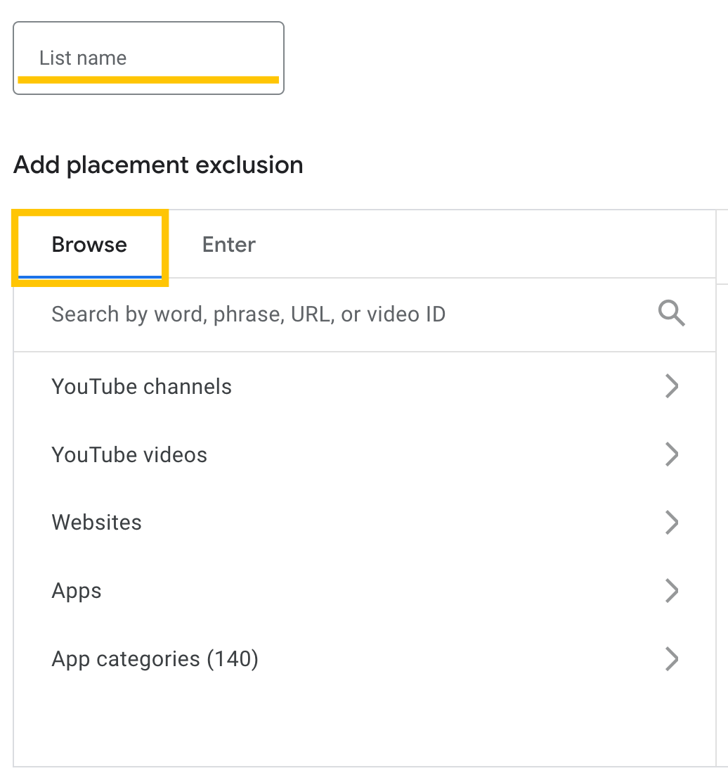 Video & Channel Exclusions in YouTube Ad Campaigns