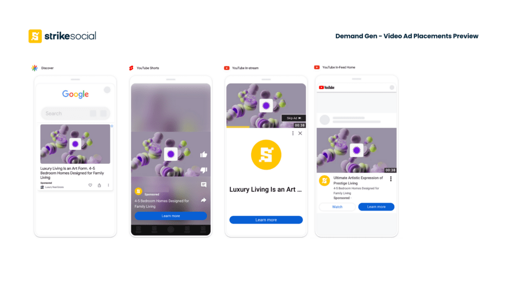 Setting Up Demand Gen Campaigns for YouTube & Google Ads